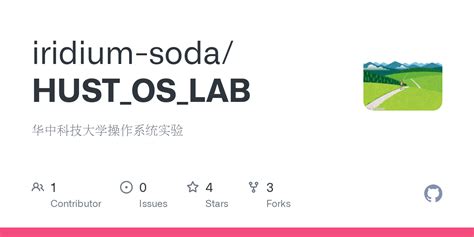 HUST OS LAB LAB Test Test Ocra Doc At Master Iridium Soda HUST OS LAB GitHub