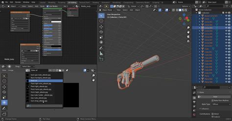 Texturing I M Having Problems Baking Multiple Objects Blender Stack Exchange