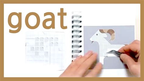 스티커 퍼즐 맞추기 염소goat을 퍼즐로 만든 재밌는 그림 맞추기 Youtube