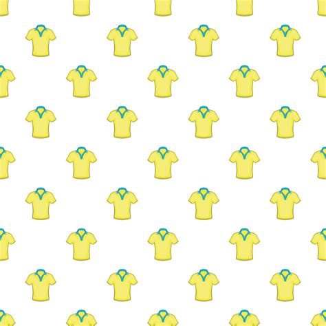 Men Polo Pattern Cartoon Style 15100592 Vector Art At Vecteezy