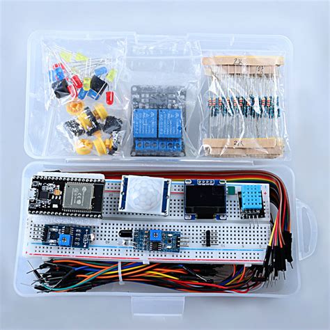 Jual 177pcs Super Starter Kit For Esp32 Wifi I Ot Development Board For Arduino Project Great