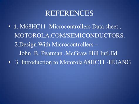ppt introduction to mc68hc11 microcontroller powerpoint presentation