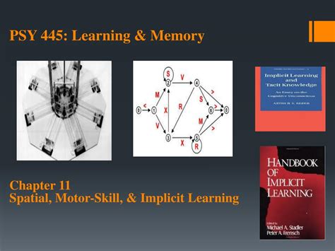 Ppt Chapter 11 Spatial Motor Skill And Implicit Learning Powerpoint