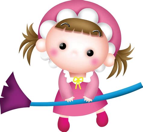 Girl Cartoon Vector Clipart Cute Kawaii 4717224 Vector Art At Vecteezy