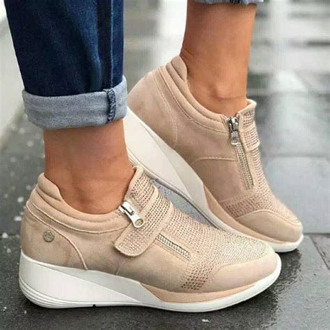 Womens Shoes Wedges Fashion Sneakers
