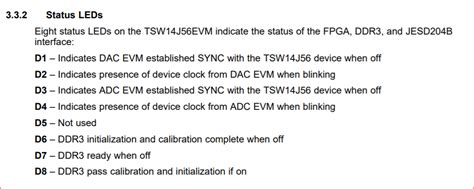 TSW14J56 EVM D8 MEM FAIL Status Data Converters Forum Data Converters TI E2E Support Forums