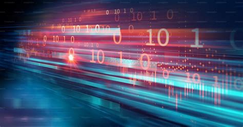 Abstract Defocus Digital Technology Backgroundrepresent Big Data And Digital Photo Science