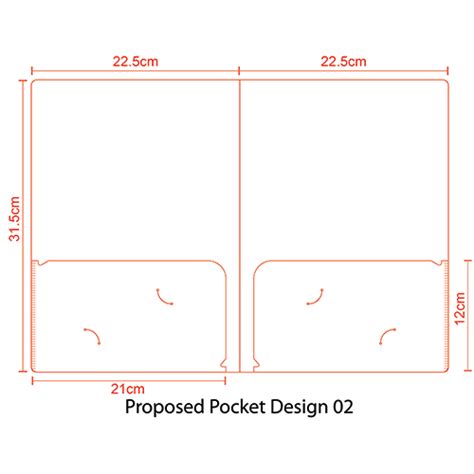 A L Shape File Pockets Customised My Gift Story