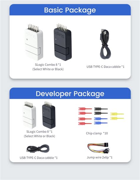 4 In 1 Usb Logic Analyser Slogic Combo 8 Risc V Logic Analyser Logic Analyzer Cklink