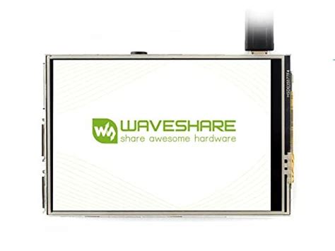 Waveshare 3 5inch RPi LCD C Resistive Touch Screen TFT 480x320 Resolution 125MHz High Speed