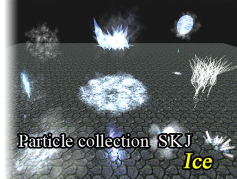 Particle Collection Skj Ice 시각 효과 파티클 Unity Asset Store