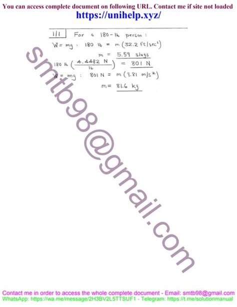 Hibbeler Structural Analysis Si 10th Ed Detailed Answers To Problems Pdf