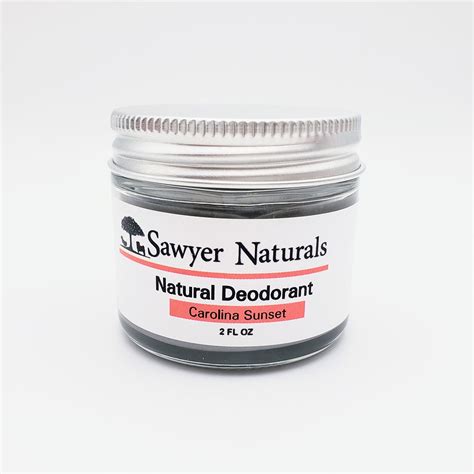 Glass Natural Deodorant Carolina Sunset Mysite