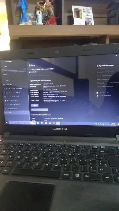 Notebook Compac Ótimo estado Notebooks Sítio do Campo Praia Grande OLX