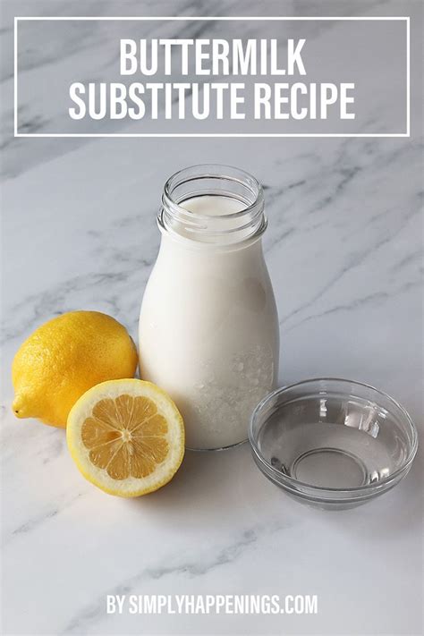 Buttermilk Substitute Artofit