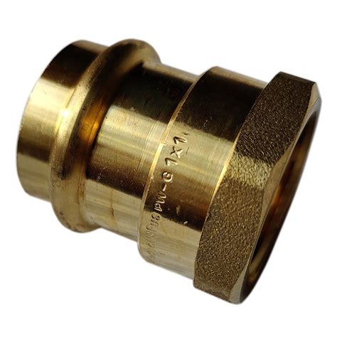 1 Piece 1 Propress Female Adapter Lead Free Brass 1 Press Fit Female Ebay