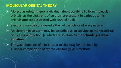 Molecular Orbital Theorypptx