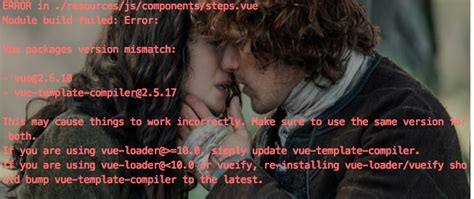 Vue编译模版提示模版版本不对解决方法燕雀留声