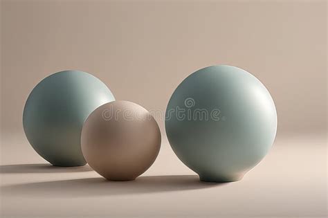 3 D Render Abstract Background Empty Space With Empty Display 3 D Render Abstract Background