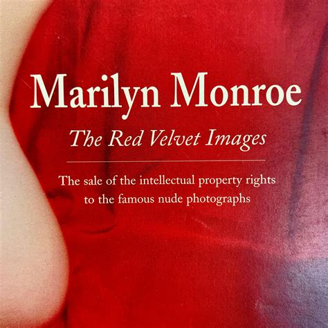 Butterfields Auction Catalogue Marilyn Monroe The Red Velvet Images