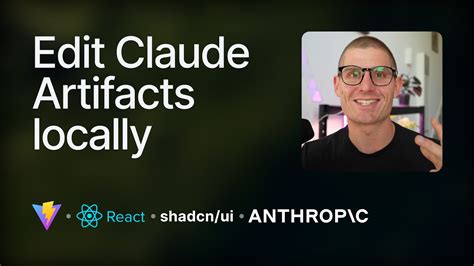 Editing Claude Artifacts Locally With Vite React And Shadcn Ui YouTube