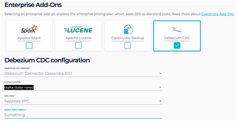 Creating A Cassandra Cluster With Debezium Connector Instaclustr