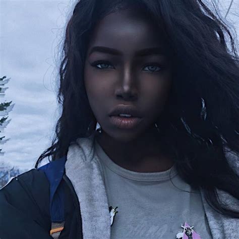 Meet The Beautiful Sudanese Model Nicknamed The Queen Of The Dark”