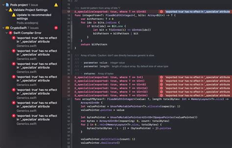 Exported True Has No Effect In Specialize Attribute · Issue 384 · Web3swift Team