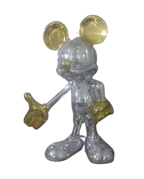 Gold Silver Mickey Blanche Art
