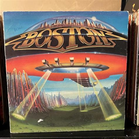 Boston Vintage Vinyl Album Dont Look Back Classic Rock Albums Don