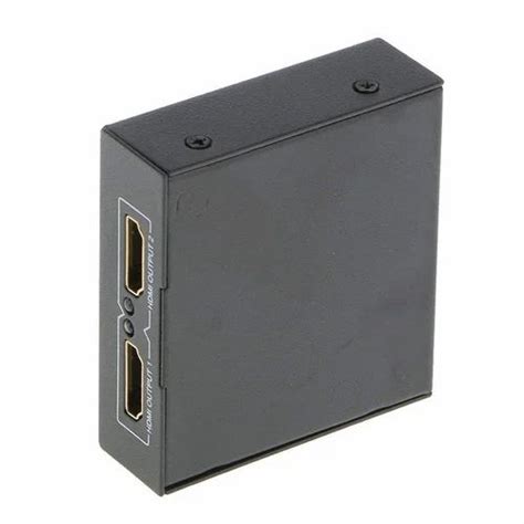 Hdmi 1080p 1 Input 2 Output Splitter Box Adapter For Monitor Tv Sharing