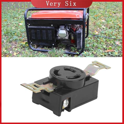 3 Hole Generator Plug Socket 25 65kw Anti Loose Generator Socket