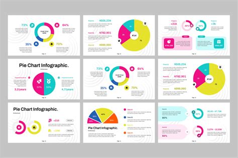 Круговая диаграмма Шаблоны презентаций Включая диаграмма и круг Envato