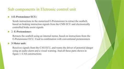 Collision Avoidance System Automobile Technology Safety Systems In Car