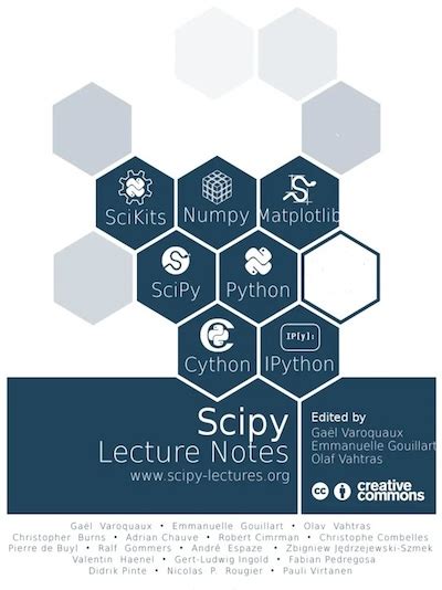 Scipy Lecture Notes Free Computer Programming Mathematics