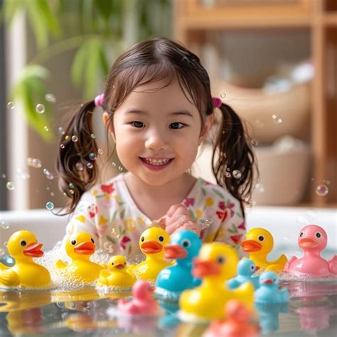 Free Joyful Bath Play Image Download At Stockcake