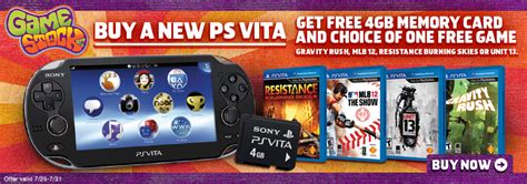 Gamestop Offering A Great Ps Vita Bundle This Week Just Push Start