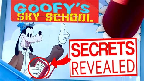 Goofys Sky School Ride Secrets Revealed Why Does This Ride Seem So