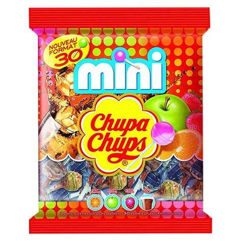 Chupa Chups Mini 180 Gramm Lollipop 24 Beutel Suessigkeiten Kaufen