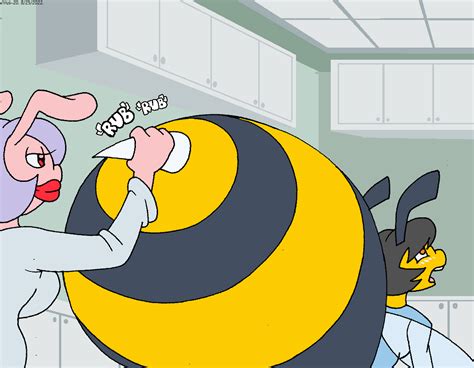 Ant Annette Rubbing Betty Bumblebee Stinger By Virus 20 On Deviantart