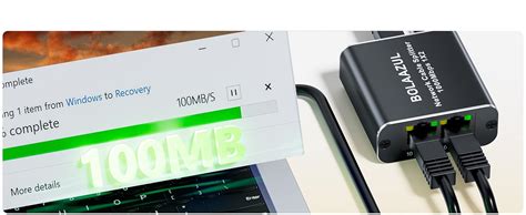 Cat 6 Ethernet Splitter 1 To 2 100mbps Bolaazul Rj45 Network Splitter 1 In 2 Out