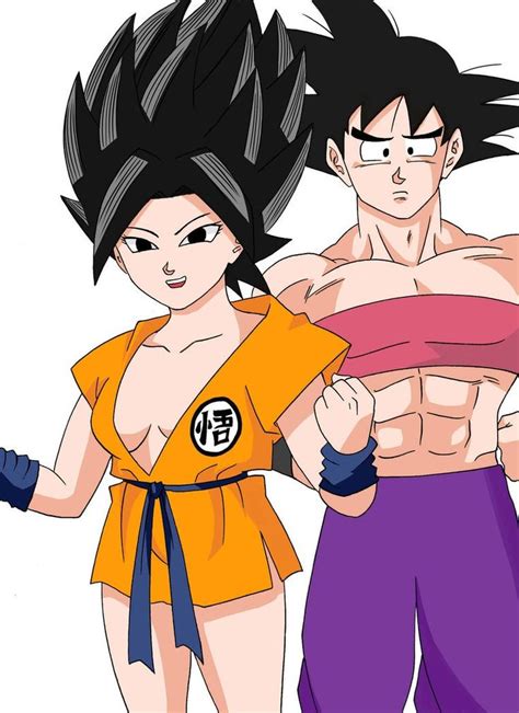 Pin De Vaditos En Goku X Caulifla Personajes Femeninos Akira Goku