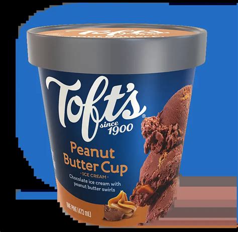 Peanut Butter Cup Ice Cream Pint Tofts Dairy Ohios Oldest Dairy