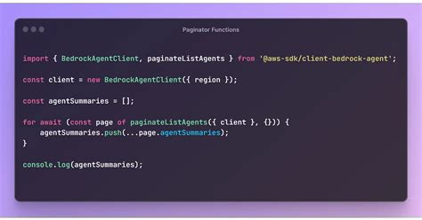 AWS Community How To Use Paginator Functions In The AWS SDK For