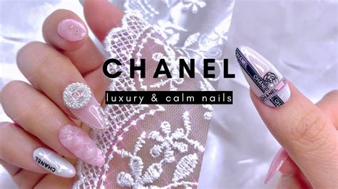 은은한 명품네일💖샤넬 핑크백 네일에 담기💝수제 네일팁 만들어요 퀼팅 엠보 네일 네일아트 셀프네일 Nails Nail Tips Youtube