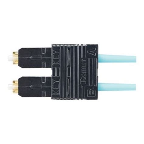 Conector De Fibra Óptica Sc Duplex Opticam Multimodo 50 125 Om3 Om4 Prepulido Color Aqua Bigcom