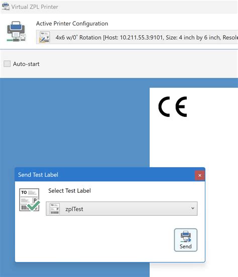 Zpl Displays Label In Labelary But Not In Virtual Zpl Printer · Porrey