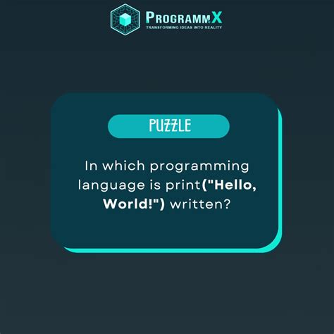 Programmingchallenge Helloworld Programmx