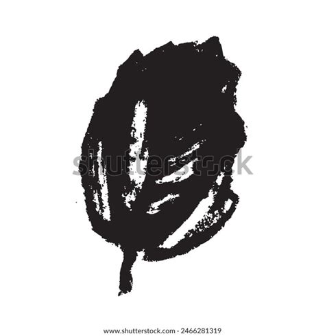 Passion Fruit Leaf Vector Drawing Hand Stock Vector Royalty Free 2466281319 Shutterstock