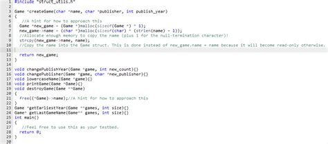 Solved Exercises To Get More Practice Working With Structs